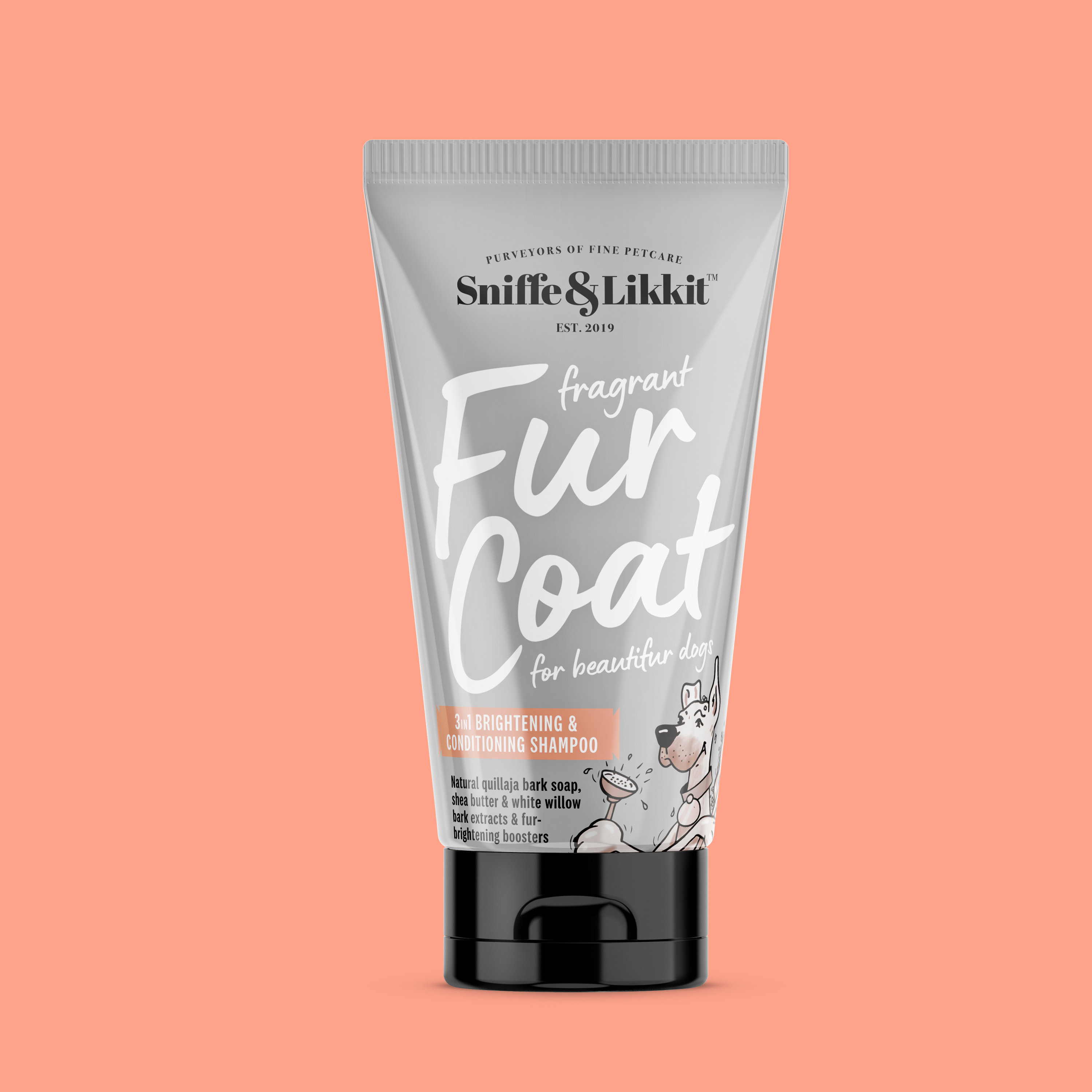 Fragrant Fur Coat 3 in 1 Shampoo – Sniffe & Likkit