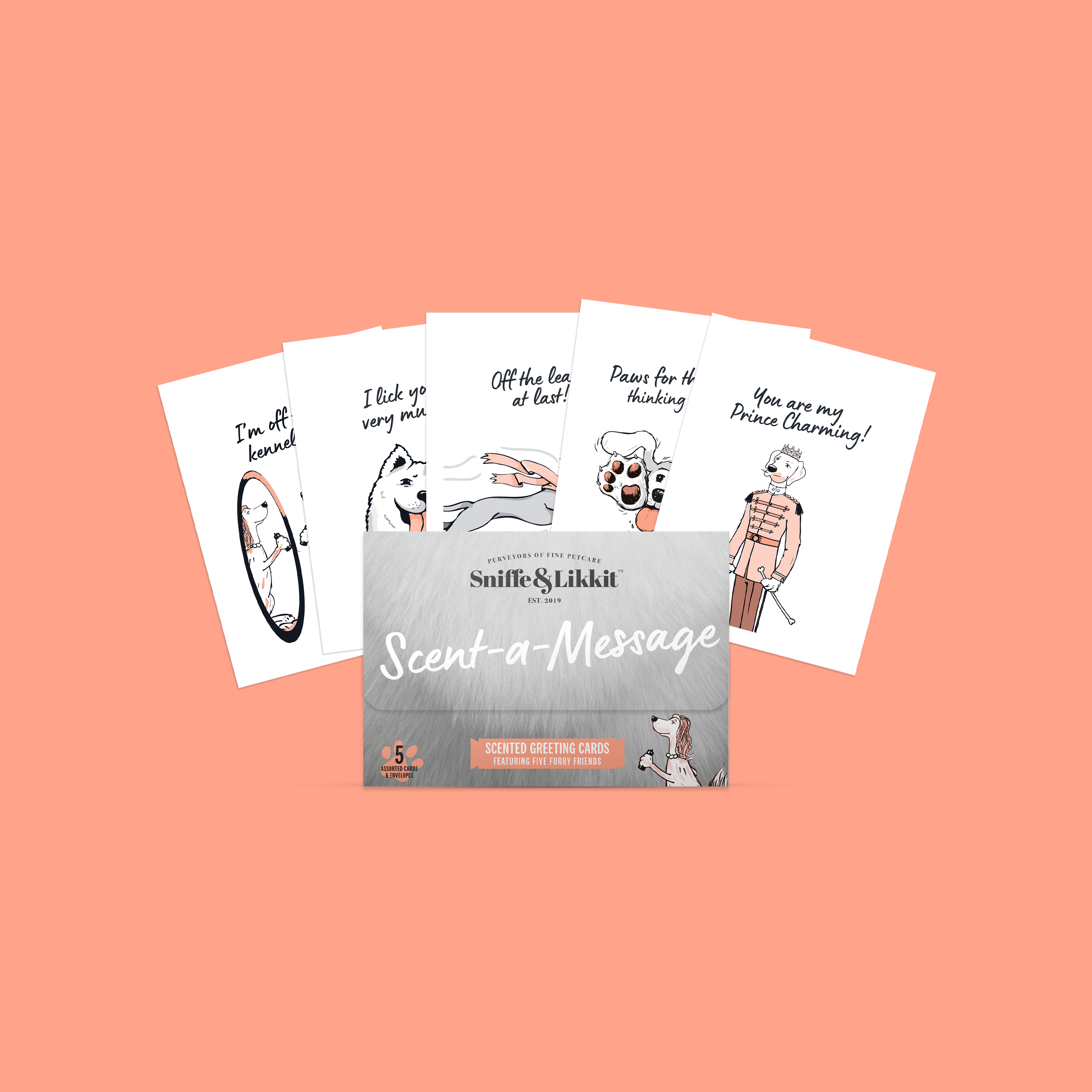 Scent A Message Scented Greetings Cards – Sniffe & Likkit